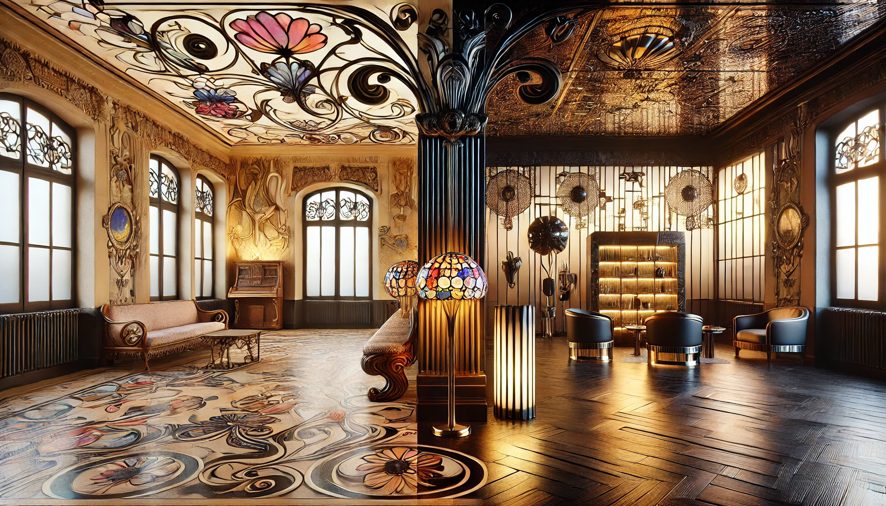 Unveiling Art Nouveau and Art Déco: Hidden Gems in Antiques