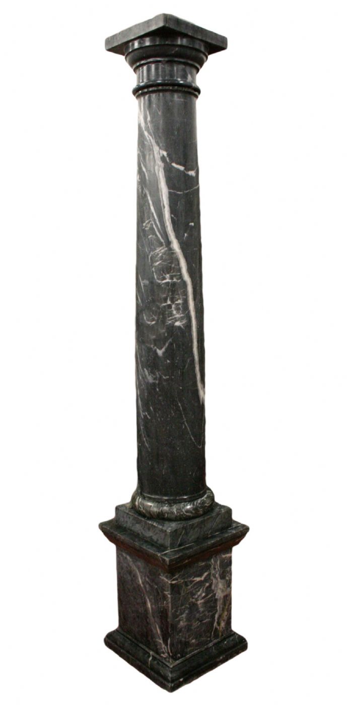 Antica colonna in marmo. Epoca 1800. | Antiquariato su Anticoantico